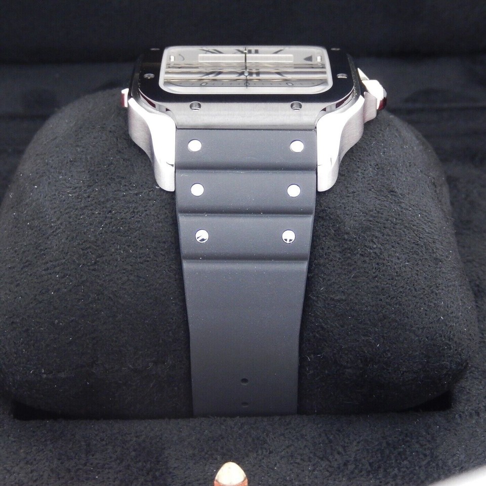 Cartier Santos De Cartier Chronograph Watch WSSA0017 ADLC Complete 2023 ...