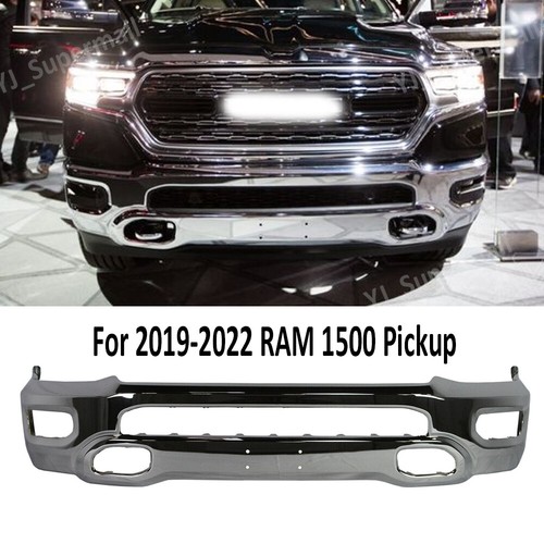 NEW Chrome Steel - Front Bumper Replacement for 2019-2022 Dodge RAM ...