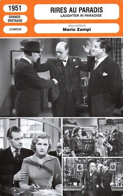 FICHE CINEMA : MARIO ZAMPI - RIRES AU PARADIS - 1951 | eBay