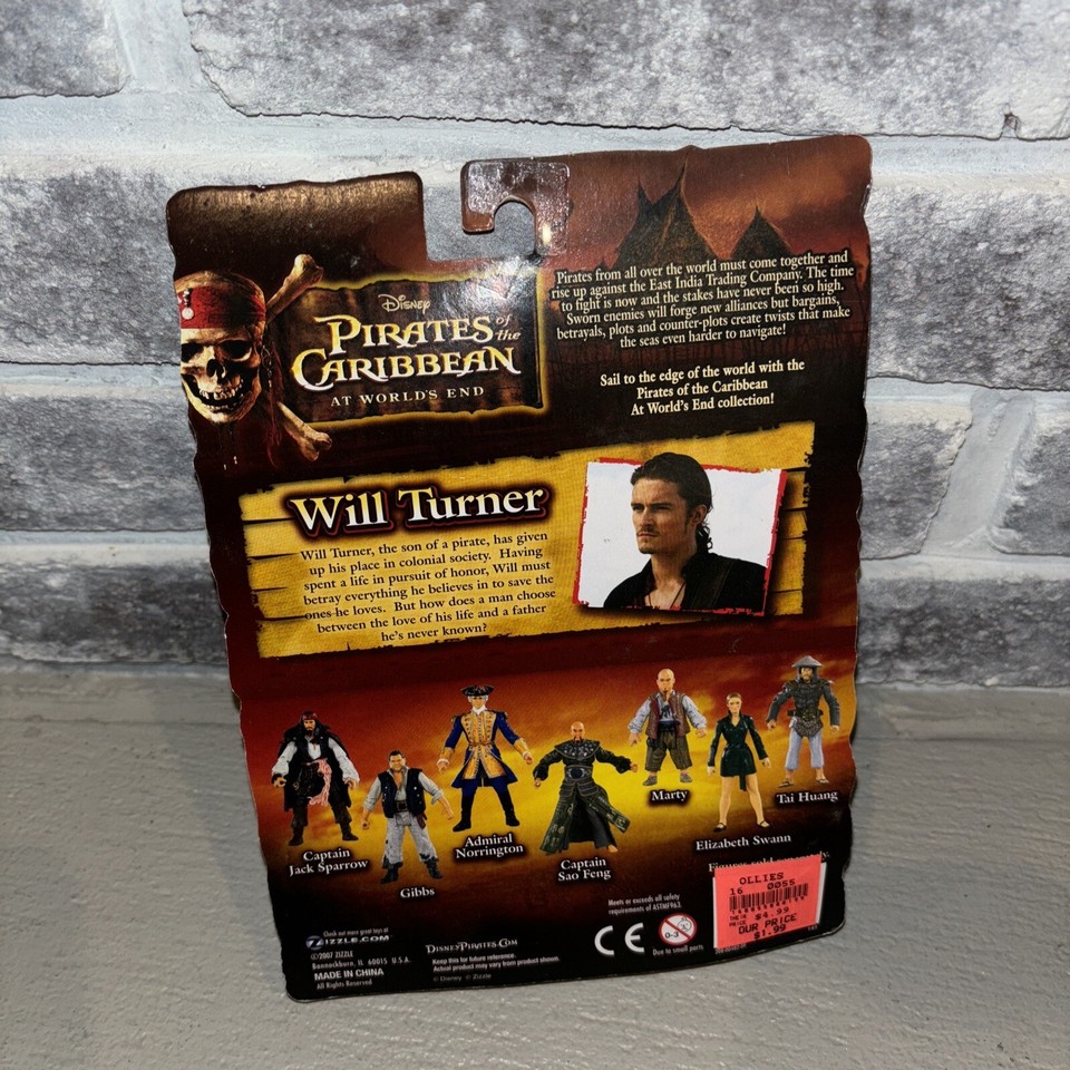 Pirates of the Caribbean At Wortds End prisoner Will Turner action ...