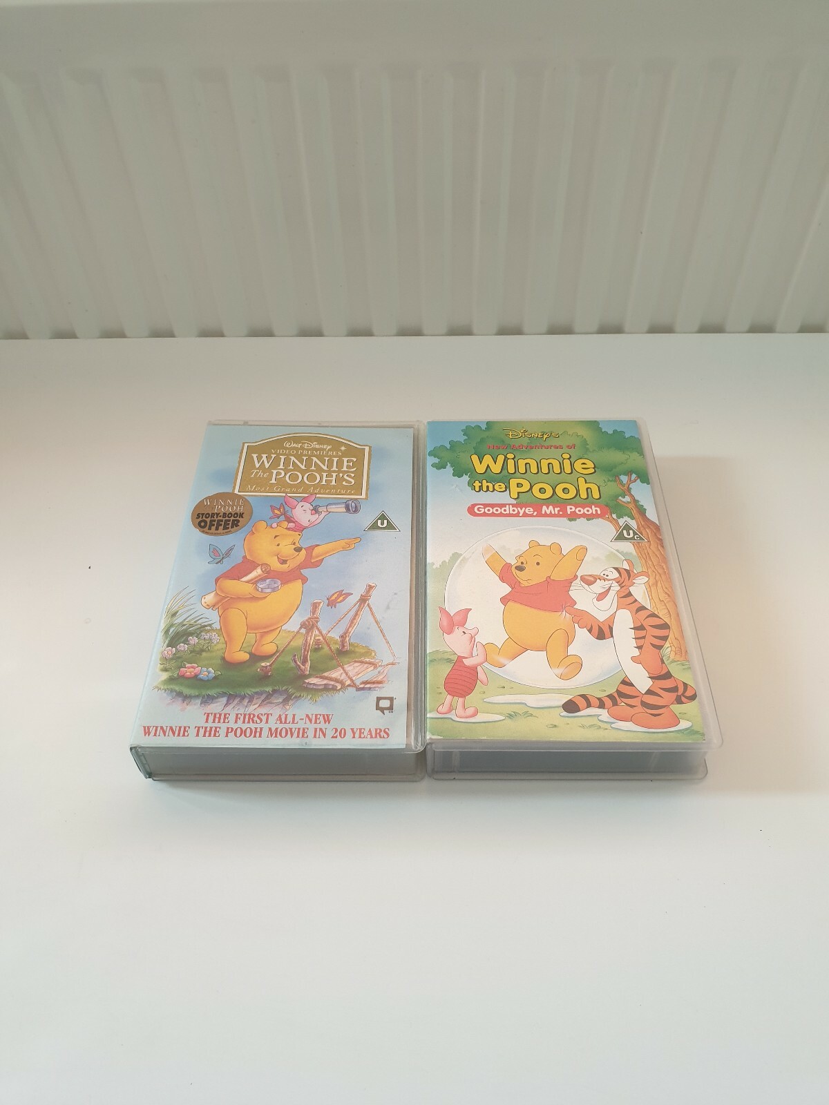 Walt Disney Winnie The Pooh VHS Bundle (Goodbye, Mr Pooh & Most Grand ...