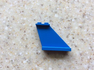 Lego part 2340 vintage blue tail 4x1x3 x1 piece fin wing | eBay