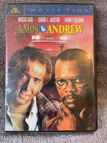 Amos & Andrew (DVD, 1993, Full Screen) Nicolas Cage ~ Samuel L. Jackson ...