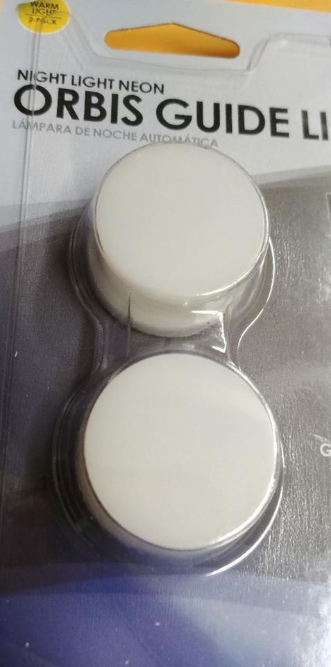 Westek Neon Night Light Continuous On Orbis Guide Light, 2 Pack NL-ORBS ...