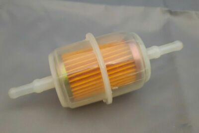New LLP Mfg In-Line Fuel Filter Fits 1/4" Fuel Line / 07-707 | eBay