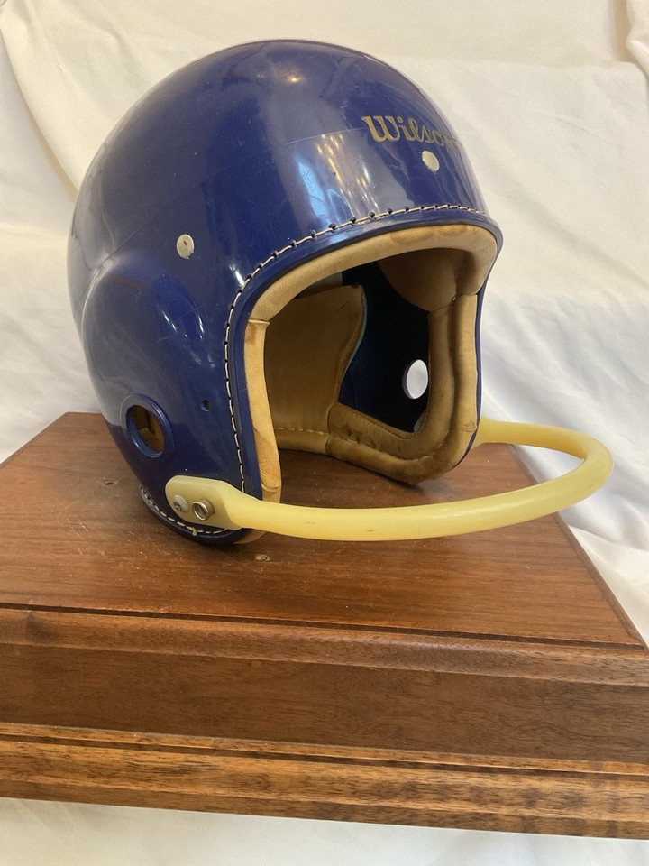 Original Vintage Wilson F2034 Football Helmet Size 7 1/2 Bears ...