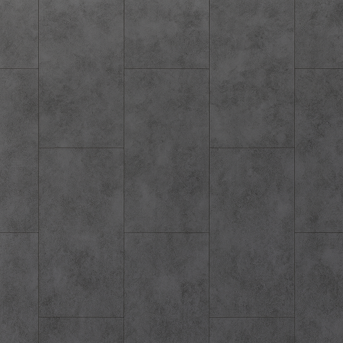 LVT Black Tile Effect Luxury Click Vinyl Flooring Waterproof Floor 1 ...