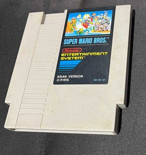 Rare! Super Mario Bros. Nintendo NES Asian Version SMB1 Game Cartridge ...