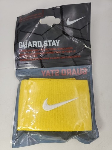 NIKE Guard Stay Soccer / Football Yellow 1 Pair One Size Fits All. | eBay
