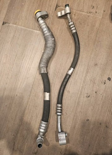 06-09 Mercedes W211 E350 AC A/C Air Conditioning Line Pipe Hose Set of ...
