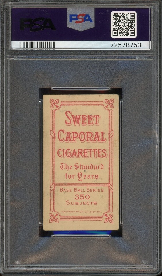 1909-11 T206 Sweet Caporal 350/30 Baseball Addie Joss Pitching PSA 3 | eBay