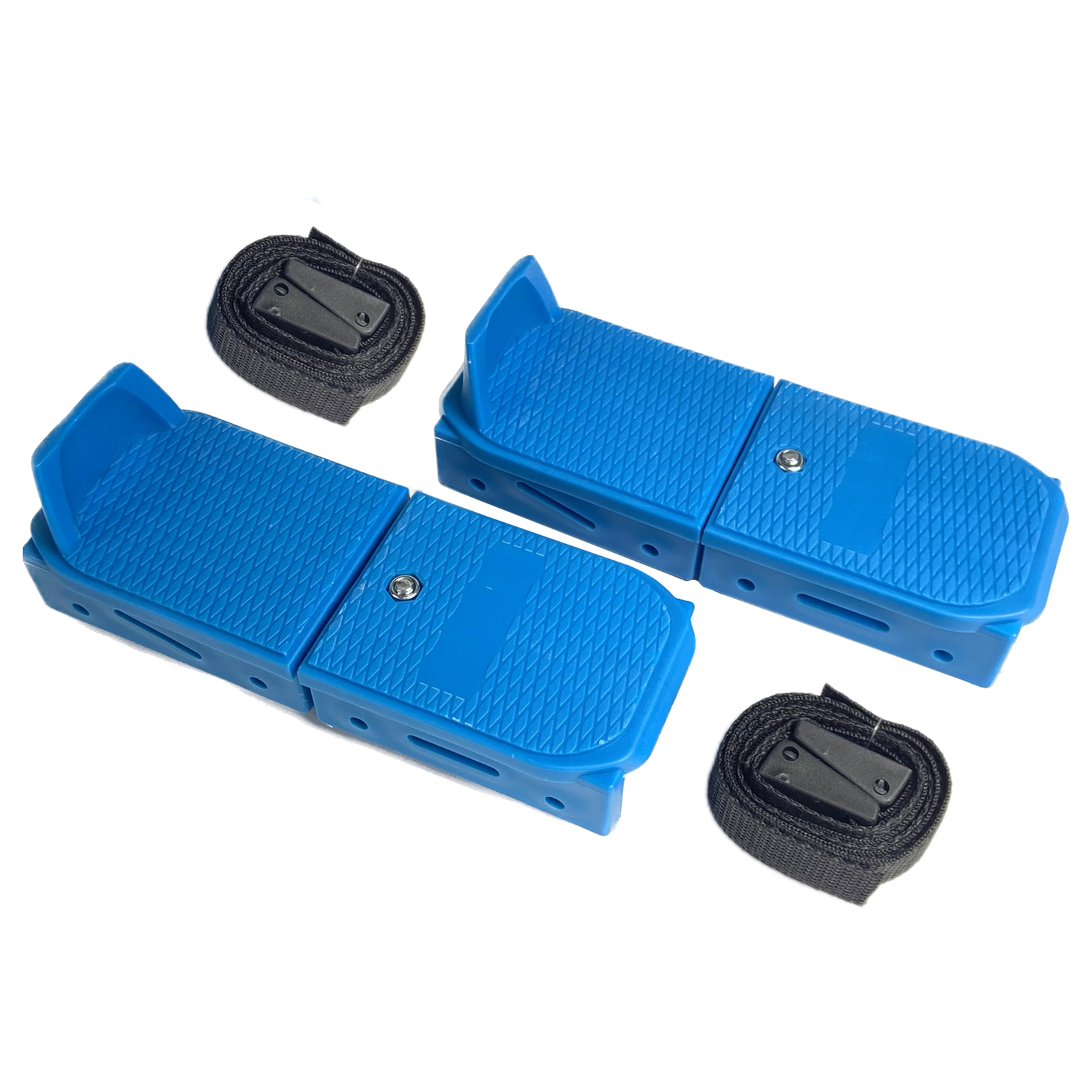 1pair Toddler Ice Skates Adjustable Double Runner With Strap Fastening ...