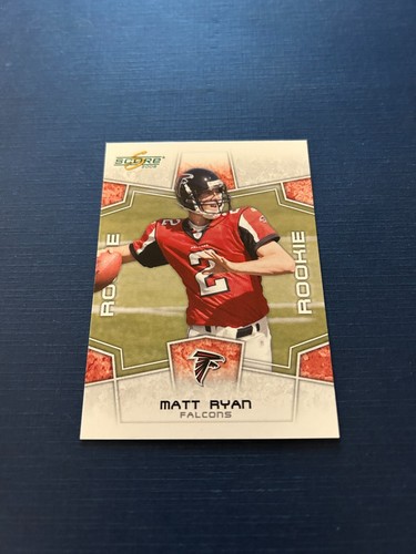 2008 Score Football Matt Ryan Rookie Card #333 NM | eBay