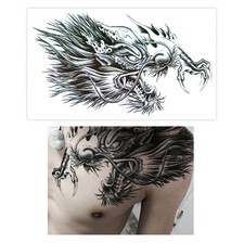 Waterproof Body Makeup Left Shoulder Temporary Tattoo Sticker Stickers ...