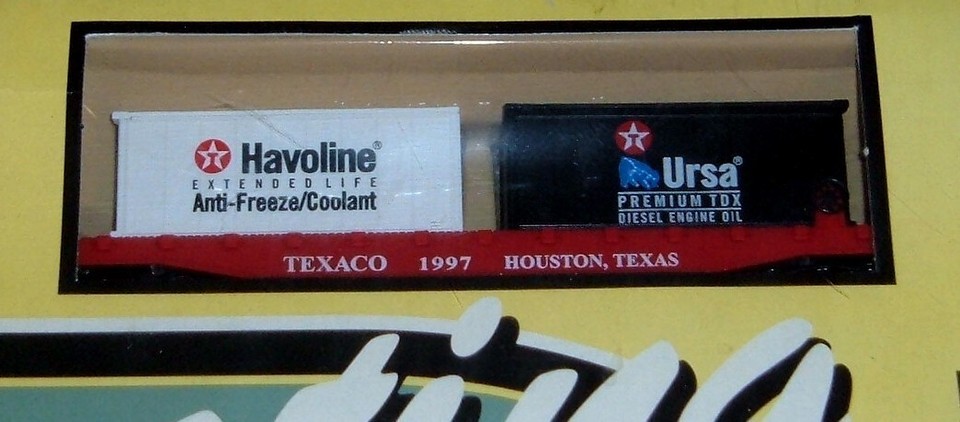 Texaco HO Collector's 95th Anniversary Train Set Limited Edition # 1303 ...
