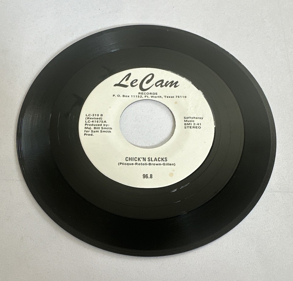 Ede Robin with 96.8 There Must Be A Love Somewhere 7” Northern Soul ...