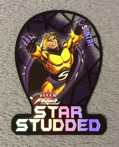 2015 Marvel Retro #7 SENTRY 2000 Fleer Focus STAR STUDDED Design Insert ...