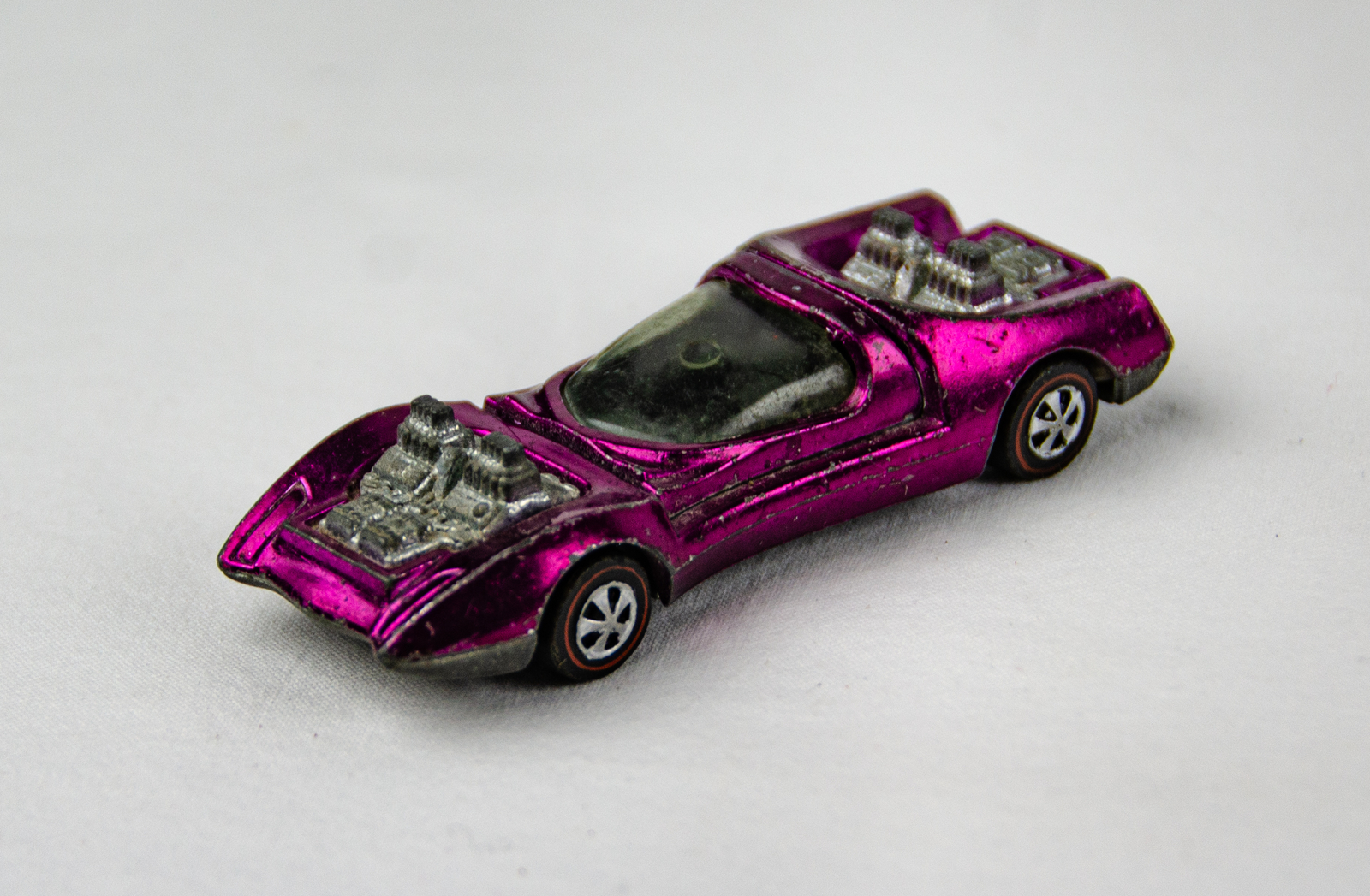 1969 Hot Wheels Mattel Redline Mod Quad Magenta 1:64 Scale Diecast ...