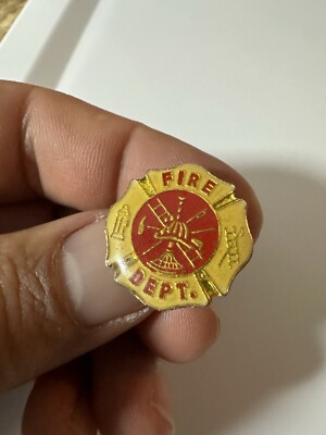 Vintage Fire Department Lapel Pin | eBay