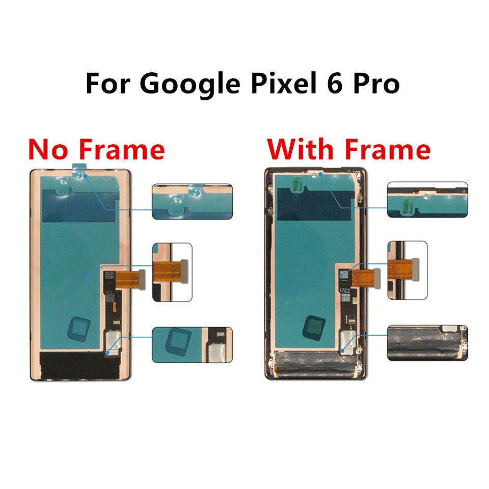 OLED Replace For Google Pixel 6 7 Pro Display LCD Touch Screen Assembly ...