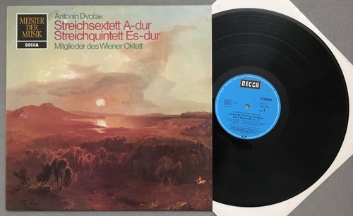 P578 Dvorak String Sextet Quintet Vienna Octett Decca SMD 1297 Stereo ...