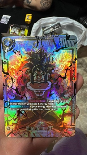 Dragon Ball Fusion World Raging Roar Son Goku: GT SCR Double Star FB03 ...