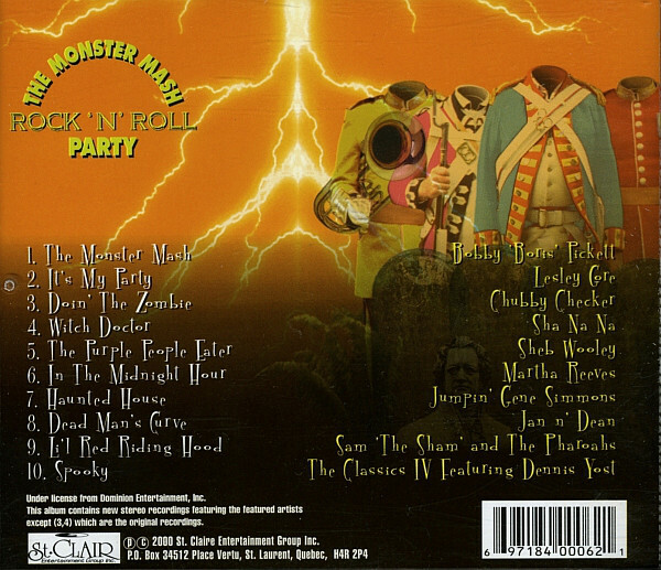 The Monster Mash Rock 'N' Roll Party, CD, 2000, New | eBay