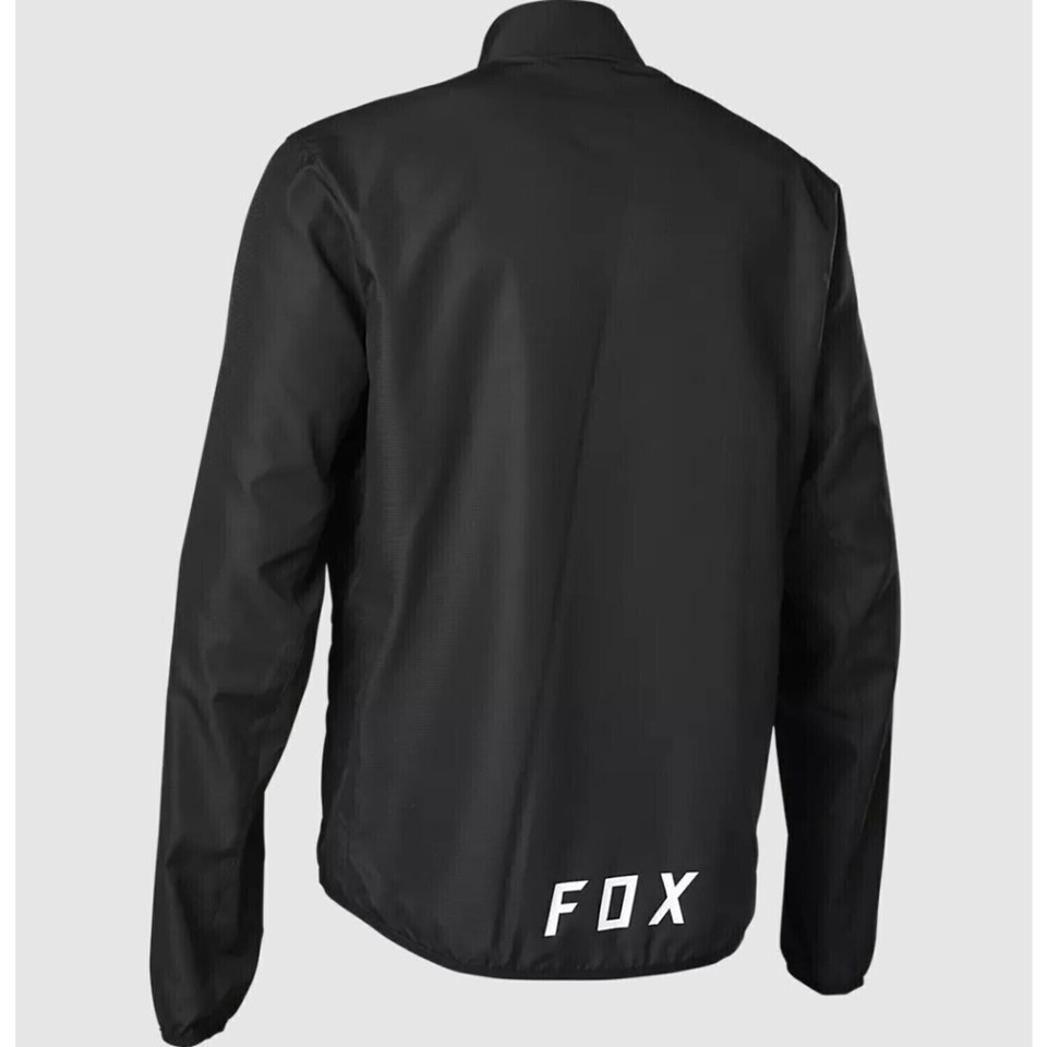 Fox Racing Ranger Wind Jacket Black Packable MTB Bike Downh... | eBay