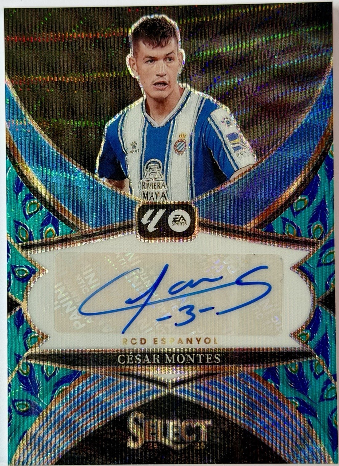 2024-25 Panini Select La Liga - Select Signatures Cesar Montes #SE-CM ...