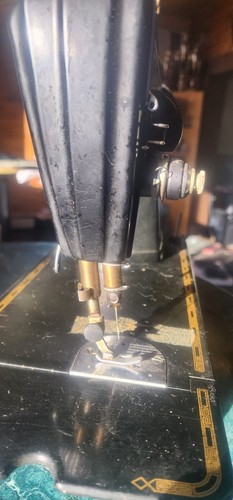 Vtg. Singer 301 Slant Needle Sewing Machine w/Foot Pedal & Bobbin 🪡 ...