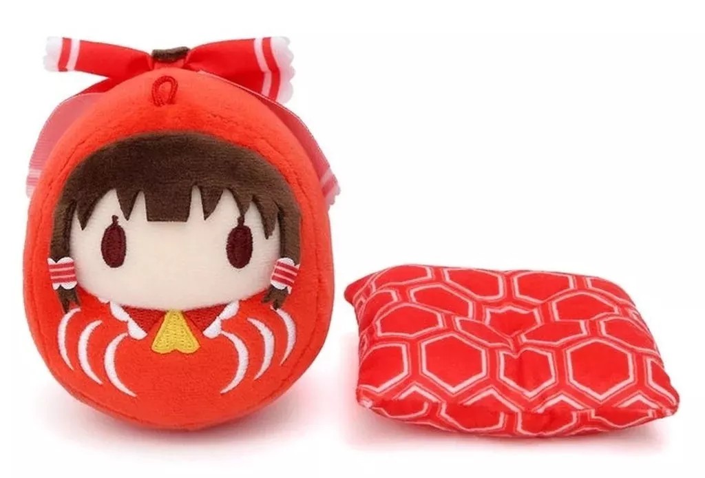 Touhou Project Reimu Hakurei Daruma Plush Toy Mascot Character | eBay UK