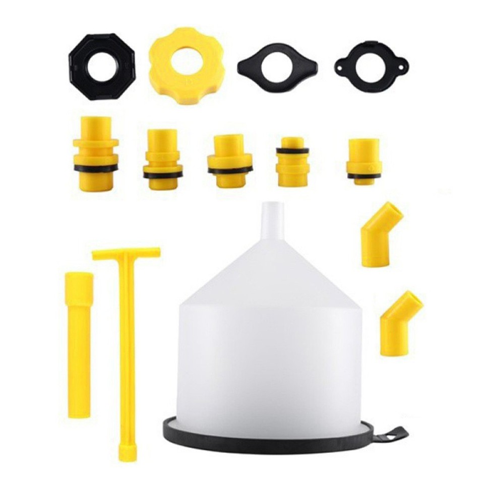 Radiator Bleeder Funnel Kit Car Plastic Coolant Filling Non-spill | eBay