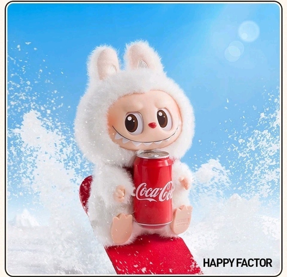 🔥POP MART Labub The Monsters Coca-Cola Vinyl Face Series Blind box ...