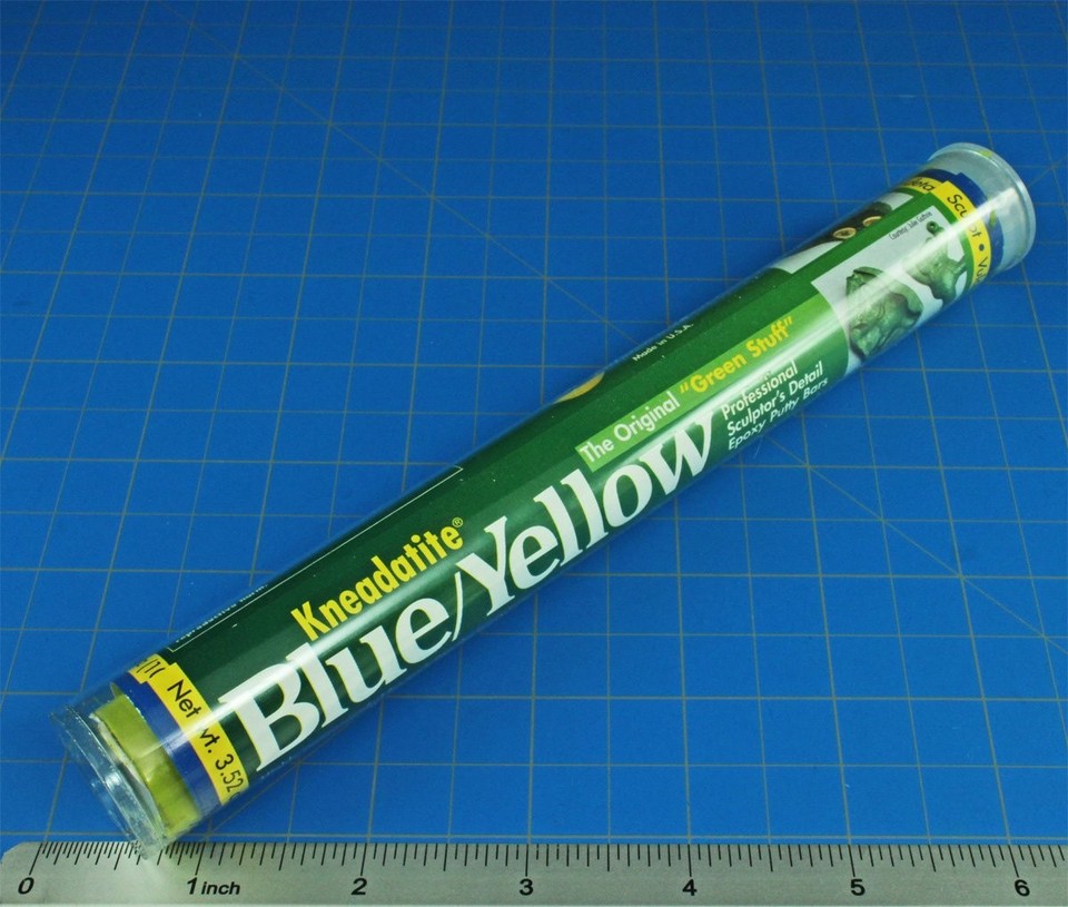 "Green Stuff" Blue/Yellow Epoxy Putty 885239526893| eBay