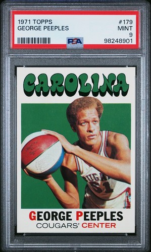 1971 TOPPS #179 GEORGE PEEPLES PSA 9 | eBay