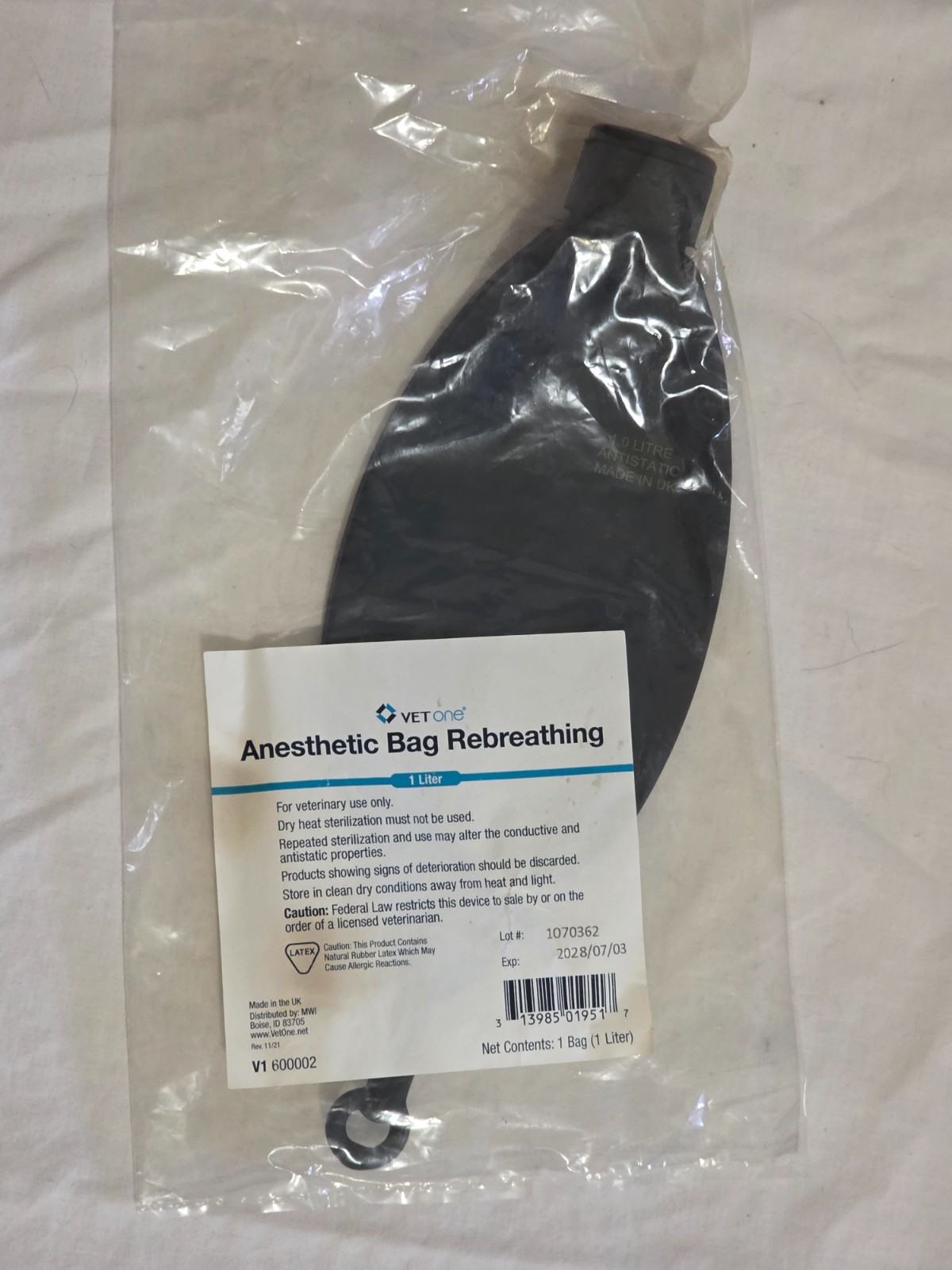 Anesthetic Bag - 1 liter | eBay