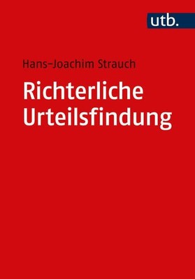 Hans-Joachim Strauch Richterliche Urteilsfindung (Tascabile) | eBay