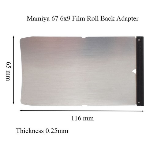 Film Roll Back Adapter Dark Slide For Mamiya RB67 RZ67 Pro S SD 645 6x9 ...