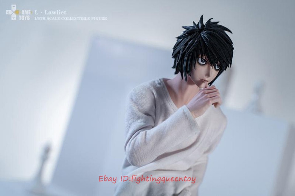 GAMETOYS GT-007 L·Lawliet 1/6 Action Figure DEATH NOTE Joint Body ...
