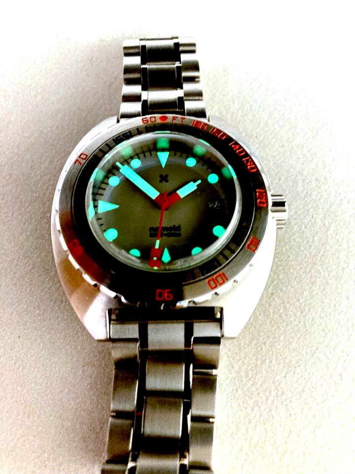 Mod TURTLE NH35 Frog Army Dome Military Orange U1 Gray Tactical Combat ...