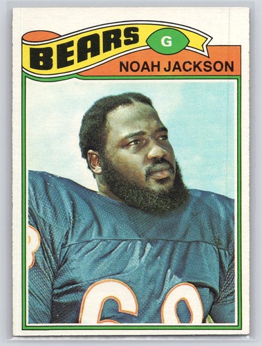 1977 Topps #86 Noah Jackson RC Rookie - Bears - Nrmt | eBay