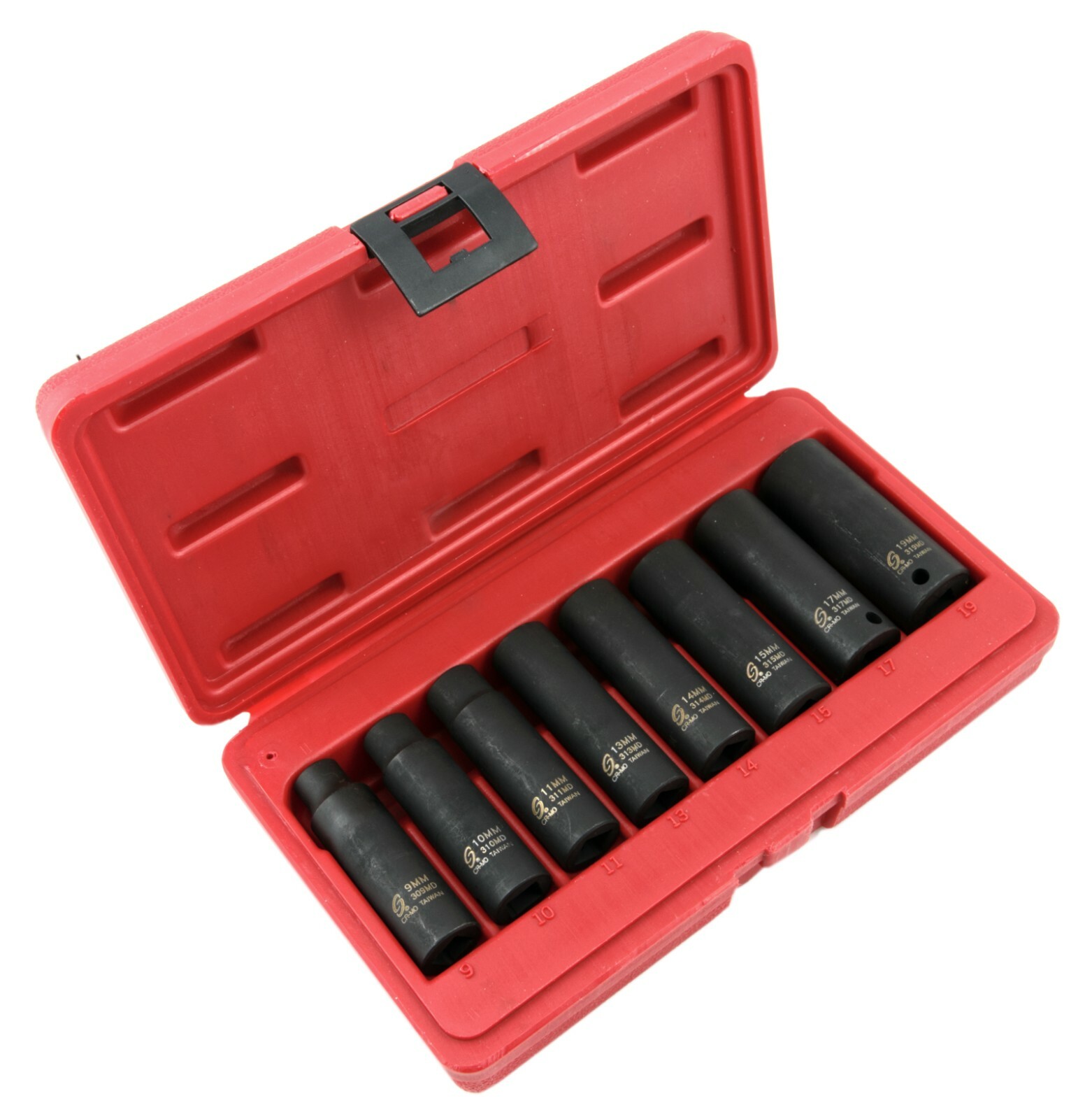 Sunex 3653 - 8 Piece Metric Deep Impact Socekt Set - 3/8in. Drive 6 ...