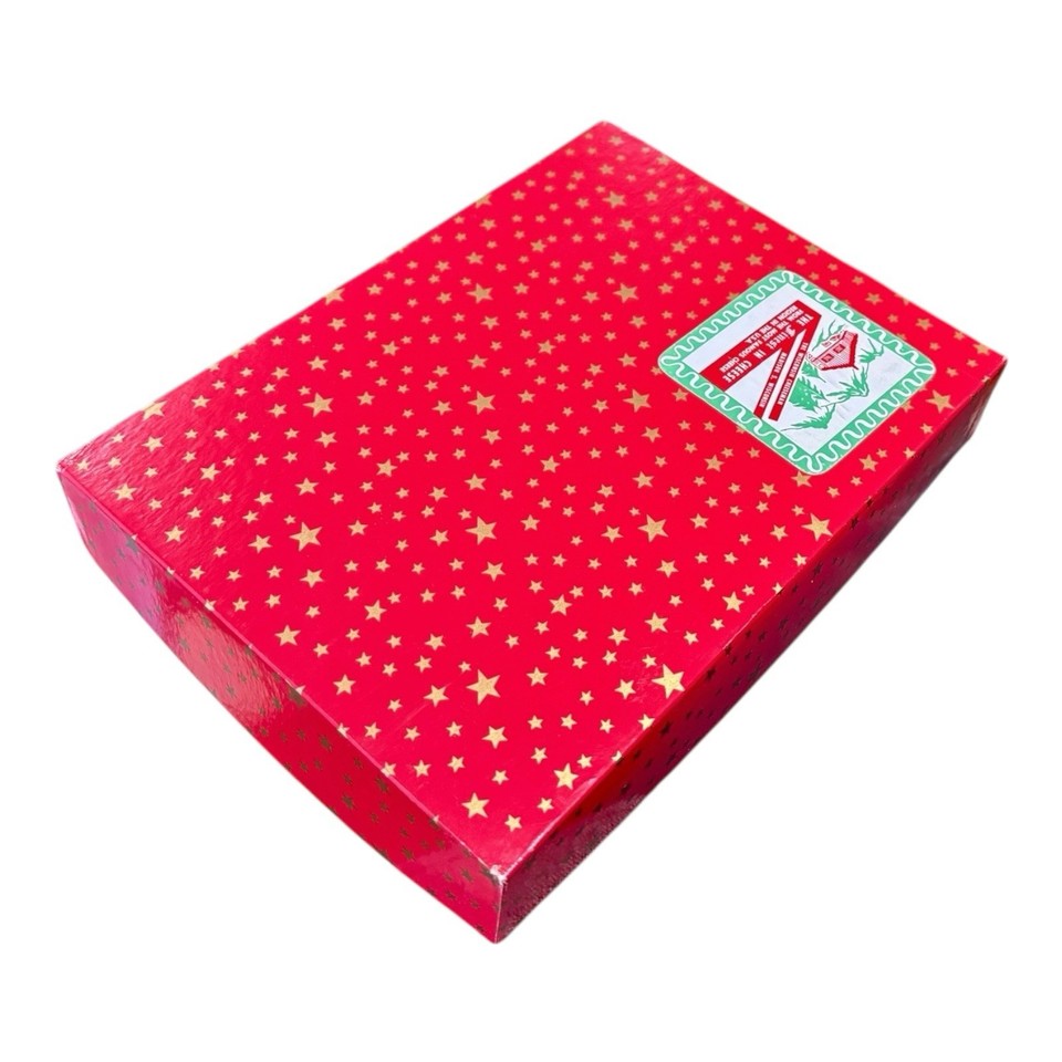 The Wisconsin Cheeseman Christmas Gift Box 1960s The Finest In Cheese ...