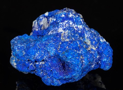 Blue AZURITE Geode crystal 0.92 oz worry chakra stone specimen #8541T ...