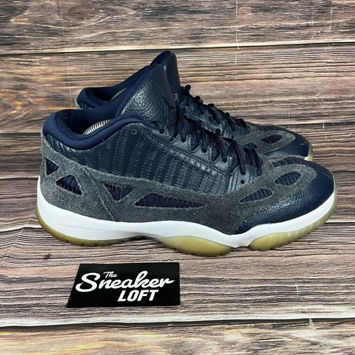 Jordan 11 Men's Retro Low IE Obsidian Men's Athletic Basketball Shoes ...