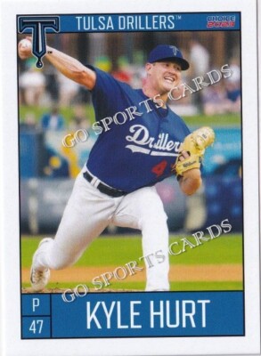 2023 Tulsa Drillers Kyle Hurt RC Rookie Los Angeles Dodgers Minor ...