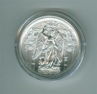 INTAGLIO MINT GABRIEL ARCHANGEL 1 OZ .999 HIGH RELIEF SILVER ROUND GEM ...