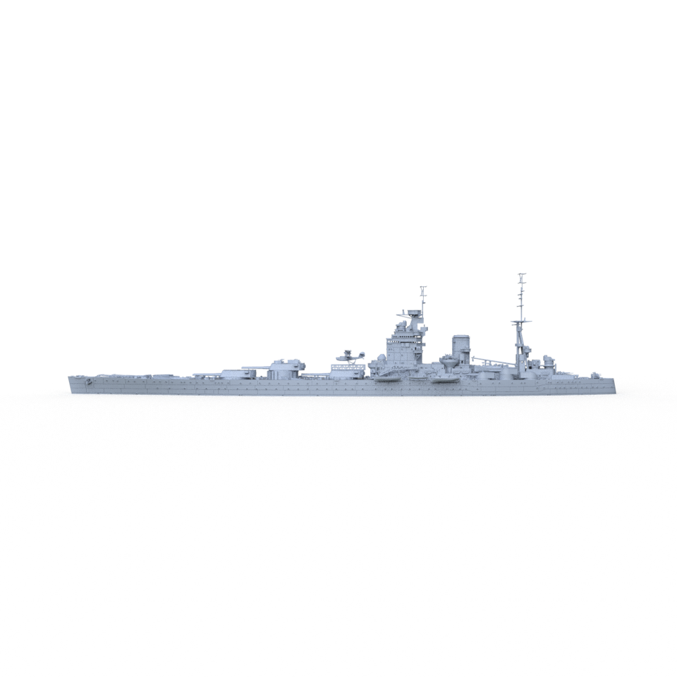 SSC350706-A 1/350 Military Model Kit HMS Nelson Rodney 1940 Water Line ...