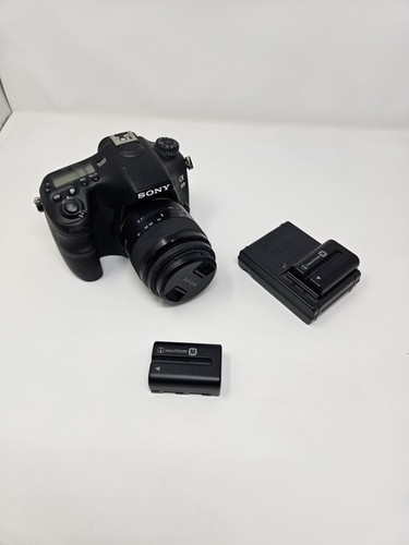 Sony Alpha a68 24.2MP Digital SLR Camera - Black (Kit w/ 18-55mm Lens ...