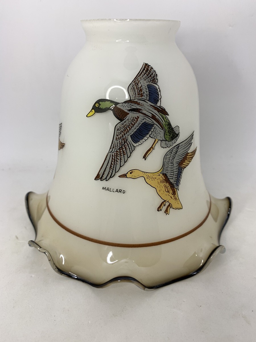 Drum Lamp Shades Lamp Shades Set Of 2, Flight Mallard Ducks Lamp Shades ...